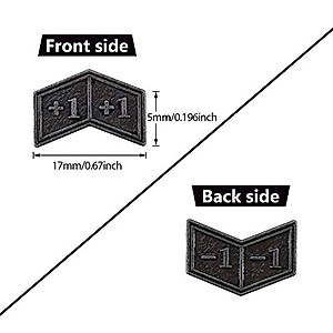 Sumind 40 Pieces Metal MTG Counters Magic Gathering Counters Magic Counter Tokens Bulk Antique Silver MTG Buff Counters for CCG MTG Magic The Gathering