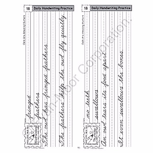 Evan-Moor® Daily Handwriting Practice Book: Traditional Cursive, Grades K-6
