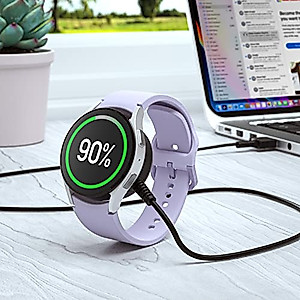 [2-Pack] Charger Cable for Samsung Galaxy Watch 5/Watch 6, Replacement Charging Cable Compatible with Samsung Watch, 3.3ft