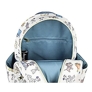 Disney Dogs Saffiano Faux Leather Tote Bag Mini Backpack