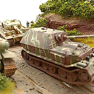 DIY Miniature Shrubs Bushes Foliage Terrain Model Kit Sand Table Simulation Landscape War Gaming Terrain Decoration Railroad Scenery War Gaming Scenery