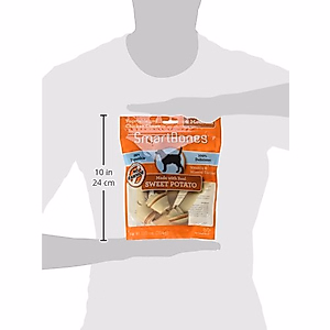SmartBones Sweet Potato Dog Chew, Medium, 4 pieces/pack