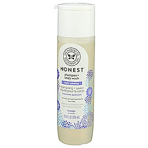 Honest Truly Calming Shampoo And Body Wash - Dreamy Lavender Kids Shampoo and Body Wash 10 oz