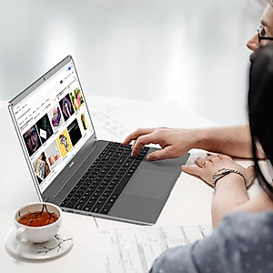 Coolby Laptop Computer Windows 11, 15.6 inch 1920x1080 FHD IPS Display, 12GB RAM / 512GB SSD Notebook PC with Intel Core i3-5005U, Support 2.4G/5G Hz WiFi, RJ45, Type-c Charging, BT4.2