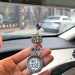 Islam Muslim Allah Hamsa Hand of Fatima Turkey Evil Eye car Pendant car Hanging