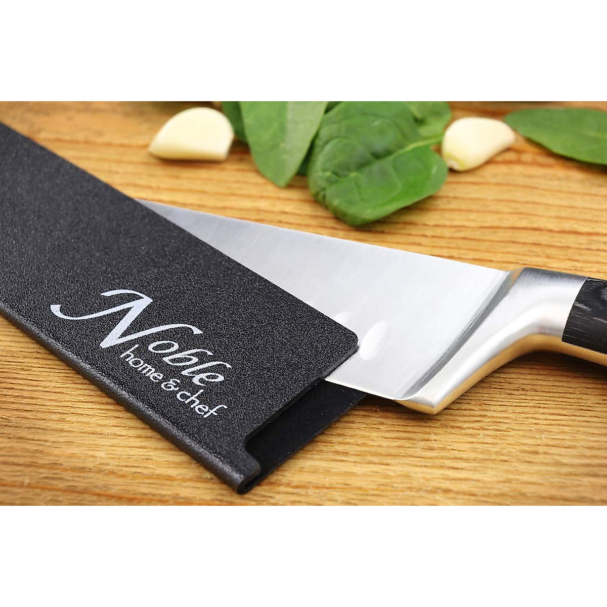 Universal Knife Edge Guard (14") is Felt Lined, More Durable, Non-BPA, Gentle on Blades, and Long-Lasting. Noble Home & Chef Knife Covers Are Non-Toxic and Abrasion Resistant!