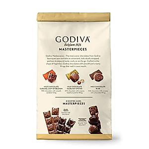 Godiva Masterpieces Assortment of Legendary Milk Chocolates 13.5 oz