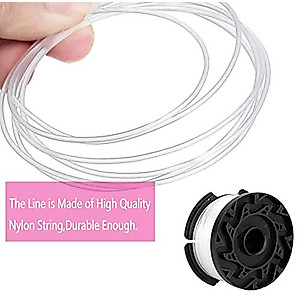 AF-100 Spool Replace AF100 AF-100-3ZP AF-100-BKP Compatible with GH900 GH600 GH610 String Trimmer 30ft 0.065" Trimmer Line Replacement Spool Refills (12 + 3 Pack) by TOPEMAI