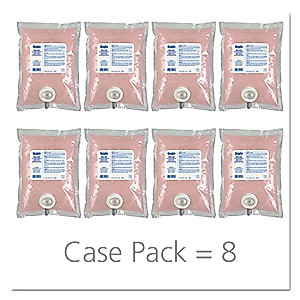 GOJO Deluxe Lotion Hand Soap with Moisturizers, Light Floral Scent, 1000 mL Lotion Soap Refill NXT Push-Style Dispenser (Pack of 8) - 2117-08