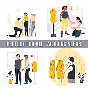 Unitedprime Flexible Tape Measure, Accurate Dual Scale Standard & Metric Measurements Tape,Soft Measuring Tape for Body, Weight Loss Sewing Tailor Craft Ruler,Blue,150cm/60 inch (White / 2 Pack)