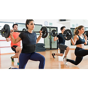 MUELLER Sports Medicine Adjustable Back Brace for Men and Women, Relief for Upper and Lower Back Pain, Sciatica, and Scoliosis, Black, One Size Fits Most