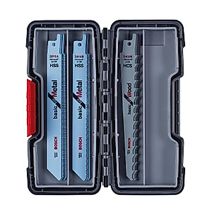 Bosch 2607010901 Saber Saw Blade-Set For Wood/Metal 15 Pcs