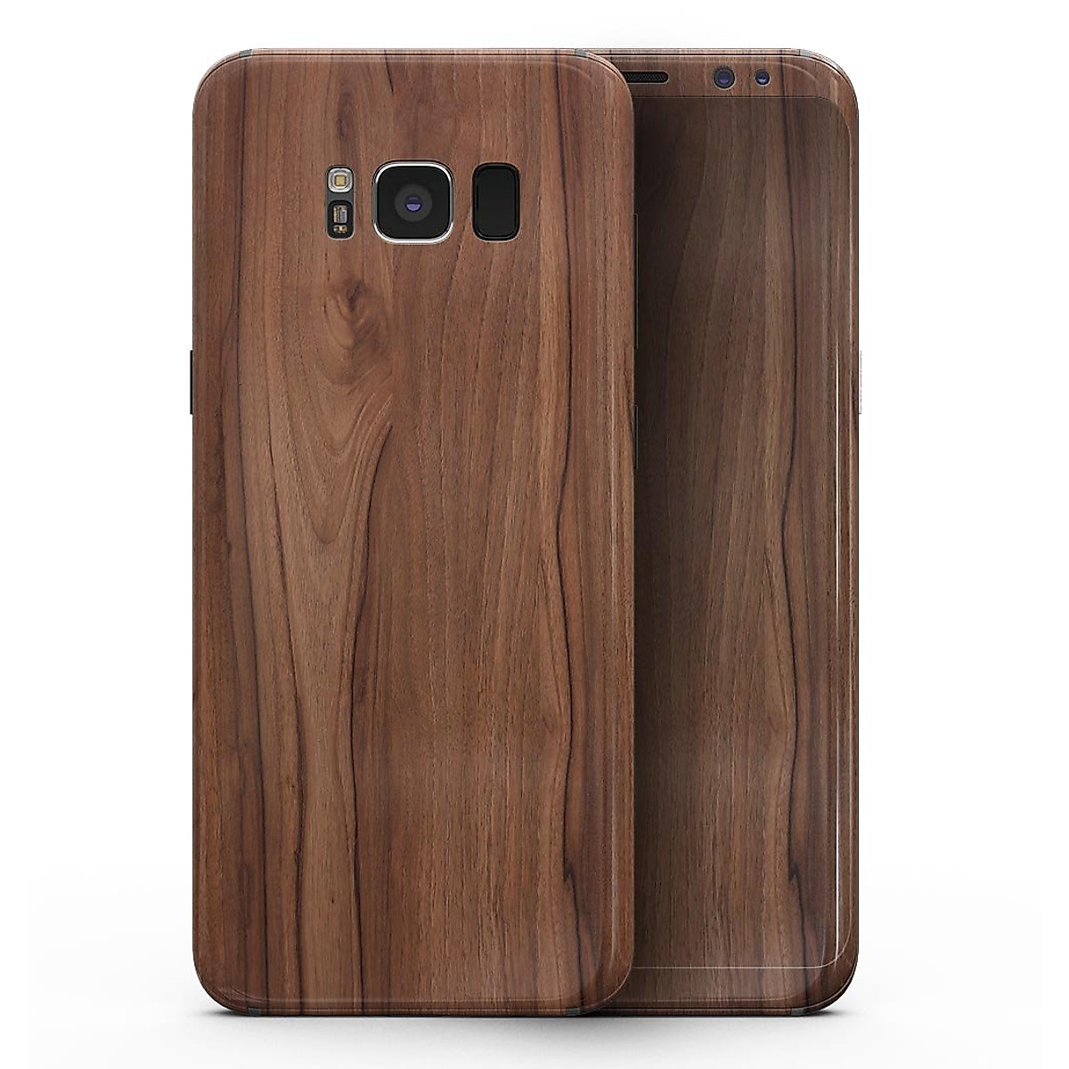 Design Skinz Design Skinz Smooth-Grained Wooden Plank Full-Body Wrap Decal Skin-Kit for The Galaxy S7 Edge
