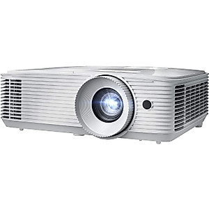 Optoma EH412x Professional 1080p Projector | 4,500 Lumens for Daytime Use in Meetings, Training and Classrooms | 15,000 Hour Lamp Life | 4K HDR Input | Built-in Speaker