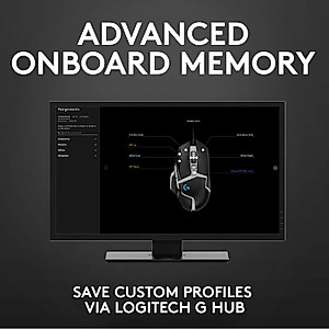 Logitech G502 SE Hero High Performance RGB Gaming Mouse with 11 Programmable Buttons