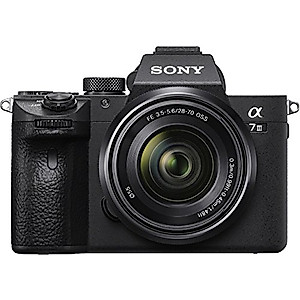 Sony a7 III Full Frame Mirrorless Interchangeable Lens Camera with 28-70mm and 16-35mm f/4 ZA OSS Lens Bundle