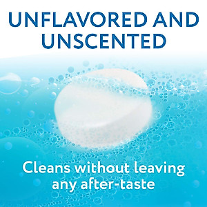 IMPRESA 24 Pack Tablets Water Bottle & Reservoir Cleaning Tabs, Quickly Removes Stubborn Stains & Odors - for Hydration Backpack Bladders & Water Bottles - Cleaning Kit for stainless steel & plastic