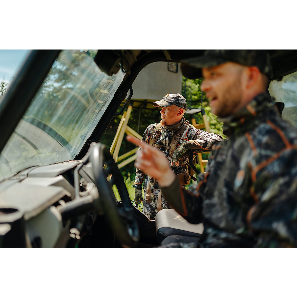 ScentLok Savanna Aero Attack V2 1/4 Zip Lightweight Camo Hunting Shirt for Men (Mossy Oak Country DNA, Large)