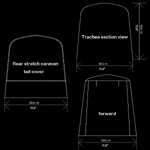 Inflatable SUV Tent Wild Camping Tail Tent Car Fishing Roof Outdoor Ventilated Independent Waterproof Pad