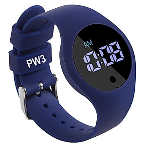 eSeasonGear Potty Training Watch Timer, Rechargeable, Music, Water Resistant, PW3 (Blue-Light)