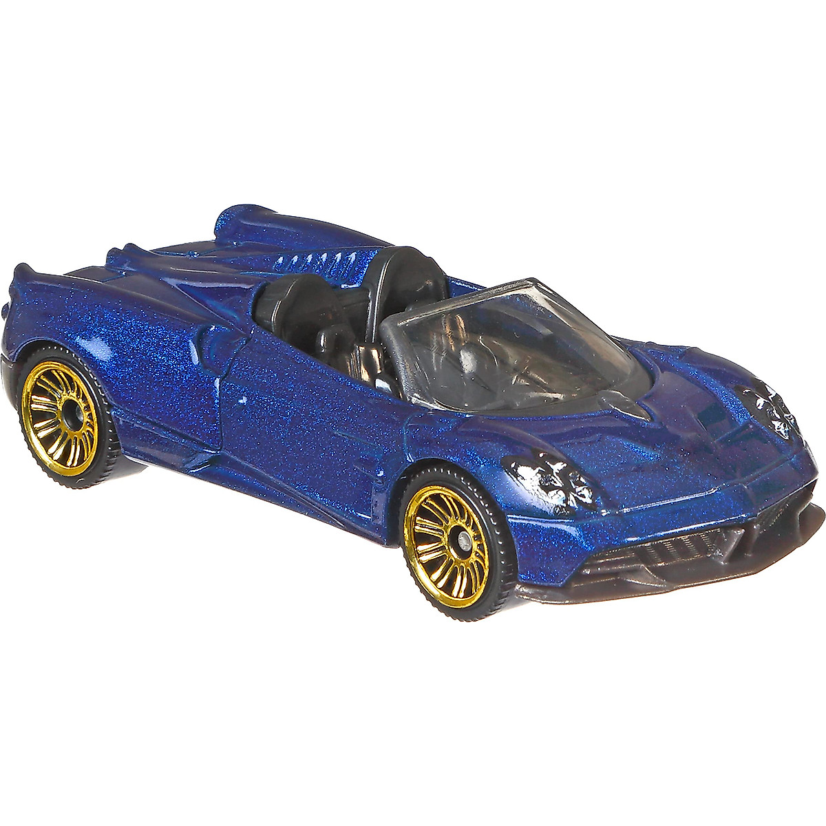 Matchbox Cars 6-Pack, Set of 6 Toy Vehicles in 1:64 Scale, Trunks, Hoods or Doors Open & Close: Porsche, Lamborghini, BMW, Datsun & Pagani