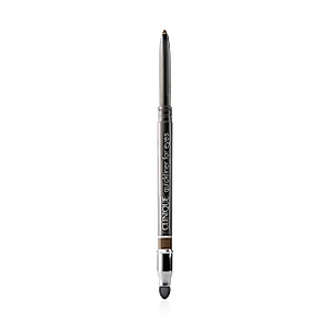 Clinique Quickliner For Eyes | Water Resistant, Smudge Resistant + Safe For Sensitive Eyes, Dark Chocolate, 1 Count