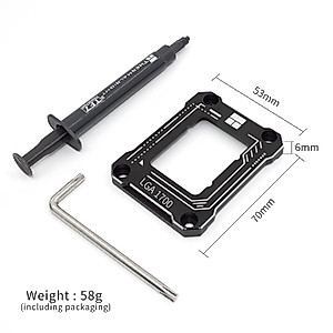 Thermalright CPU Contact Frame for LGA 1700 Retrofit Kit, 1700 Bracket Intel 12th/13th/14th Generation Anti-Bending Buckle