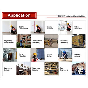 yise-O0594 New for Digital Laser Distance Meter Camera USB Recharge Portable Colorful Screen Range Finder Rangefinder SW-S80 S120 SW-S120