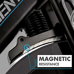 EFITMENT Indoor Cycle Bike, Magnetic Cycling Trainer Stationary Exercise Bike w/ 40 lb Chromed Flywheel, Belt Drive and LCD Monitor with Ipad/Tablet Holder- IC031