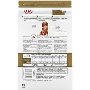 Royal Canin Breed Health Nutrition Dachshund Teckel 8+ Adult Dry Dog Food, 3 lb bag