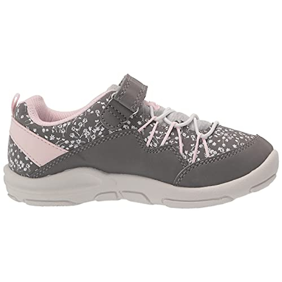 OshKosh B'Gosh Girls Cycla EverPlay Sneaker, Grey, 9 Toddler