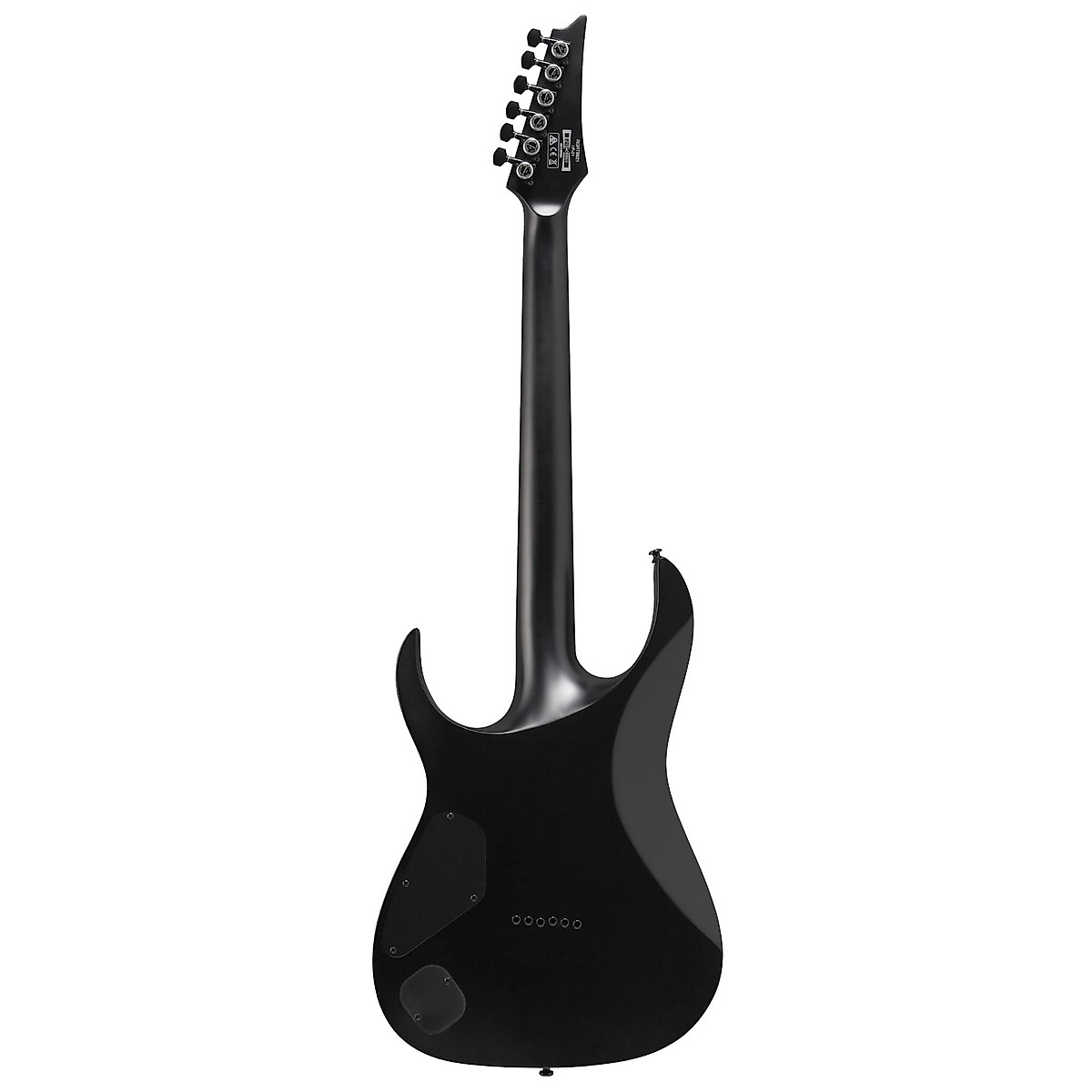Ibanez RGRTB621 Iron Label Electric Guitar - Black Flat