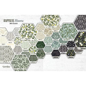 Happiness Blooms Charm Pack by Deb Strain; 42-5" Precut Fabric Quilt Squares