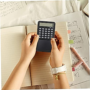 Tablet Calculator Mini Notepad Desktop Calculator Mini Tools Calculator Notepad High Calculator LCD Writing Board Arithmetic Calculator Exam Calculator Office Caculator Abs