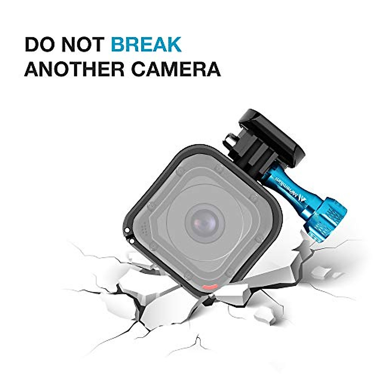 MiPremium Frame Mount Housing Case for GoPro Hero Session 4 & 5 Skeleton Cover Shell Cage Accessories Kit with Aluminium Screw & Quick Release Buckle Socket Accessory for Hero4 Hero5 Session Camera