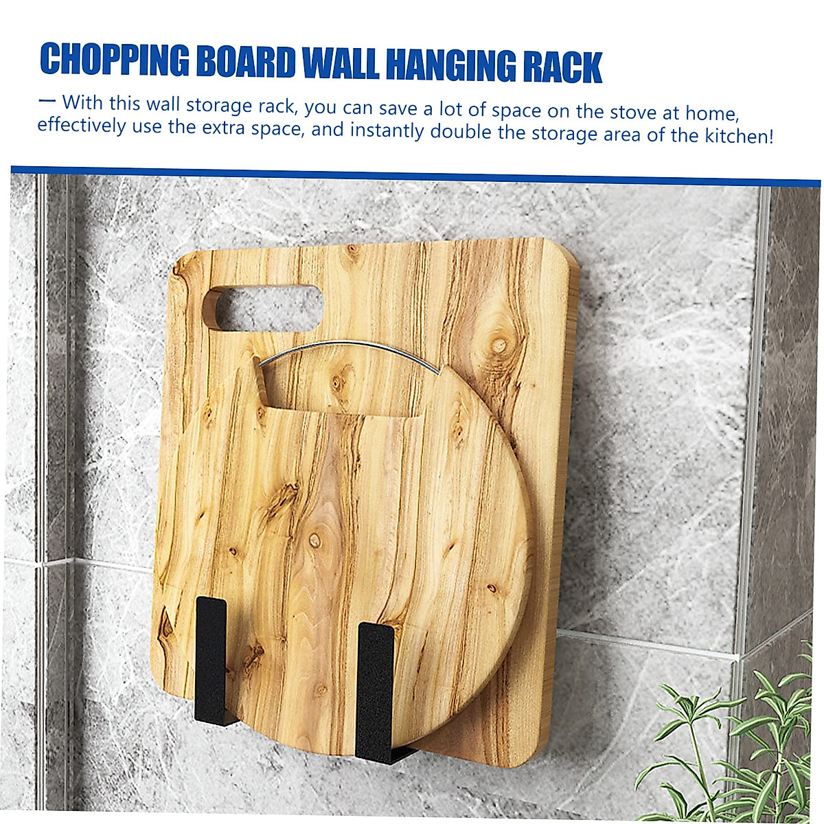 DOITOOL 2pcs Stainless Steel Pot Lid Rack Shelves for Storage Wall Mounted Kickid Lid Racks