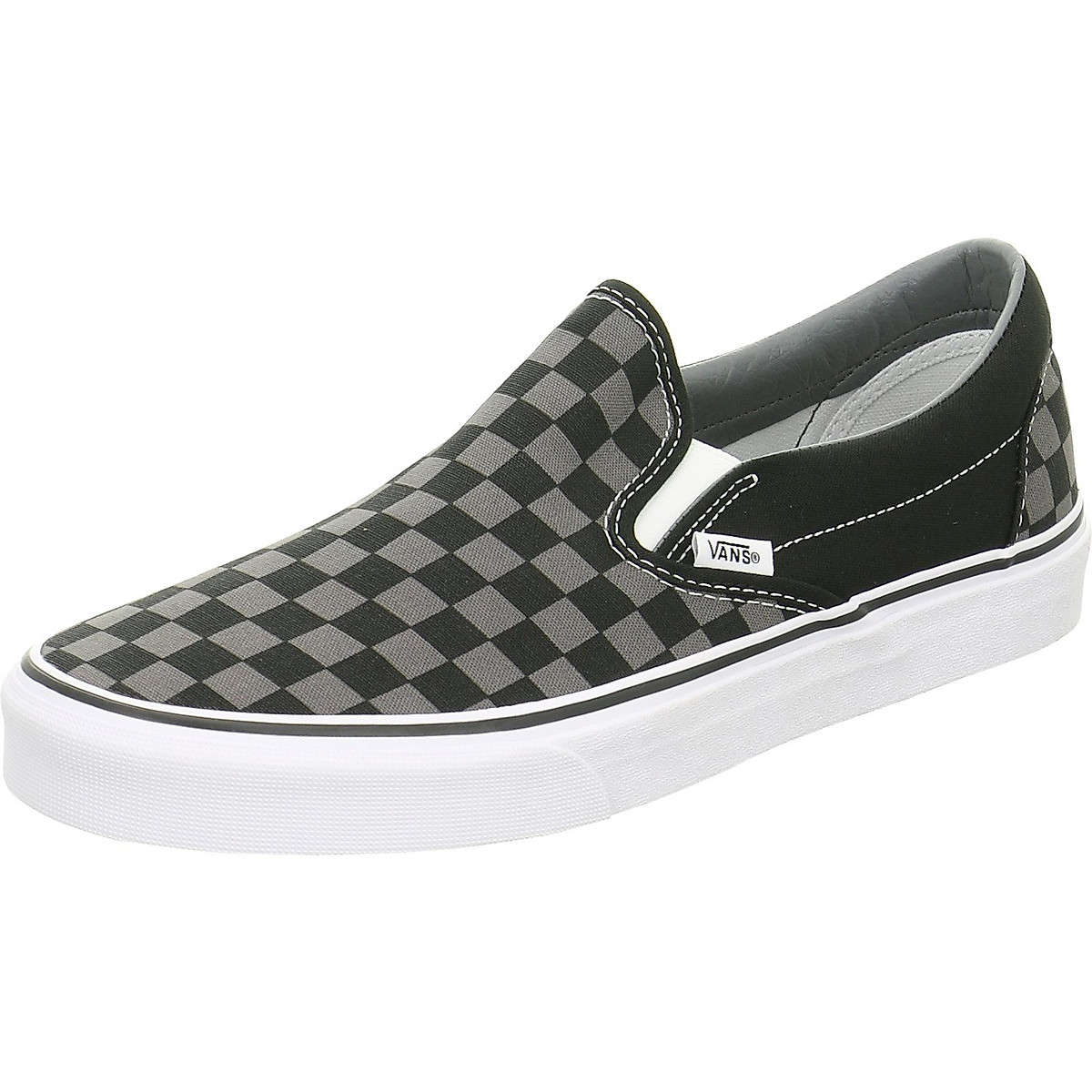 Vans Men's Trainers, Black Pewter Checkerboard, 6