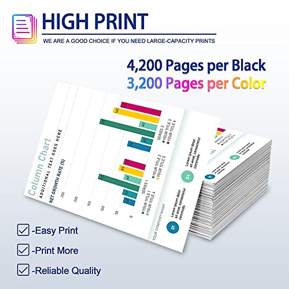 TK-5242 (TK5242) 4-Pack Toner: NUC Compatible TK5242K TK5242C TK5242M TK5242Y Toner Cartridge Replacement for Kyocera ECOSYS P5026cdw M5526cdn M5526cdw Printer (Black/Cyan/Magenta/Yellow)
