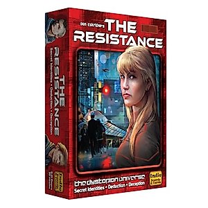 The Resistance Card Game - Social Deduction, Strategy, Bluffing, Negotiation, and Deception for Teens and Adults - Party Game for 5-10 Players Ages 13+ in 30 Minute Rounds by Indie Boards & Cards