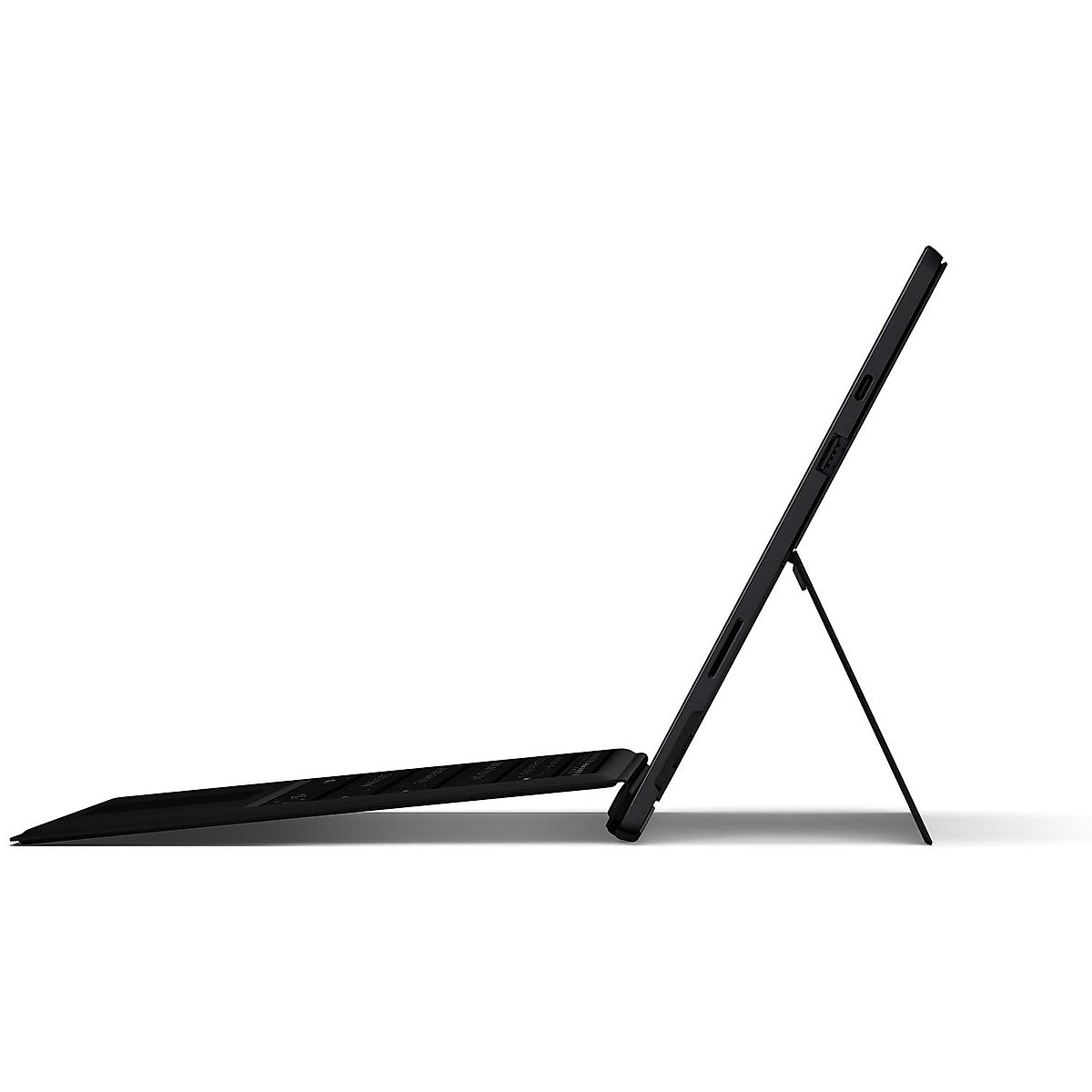 Microsoft QWV-00007 Surface Pro 7 12.3" Touch Intel i5-1035G4 8GB/256GB Black Bundle with Type Cover Keyboard + Elite Software Office Suite, Photo Editor, PDF Editor, PCmover +1YR CPS Protection Pack