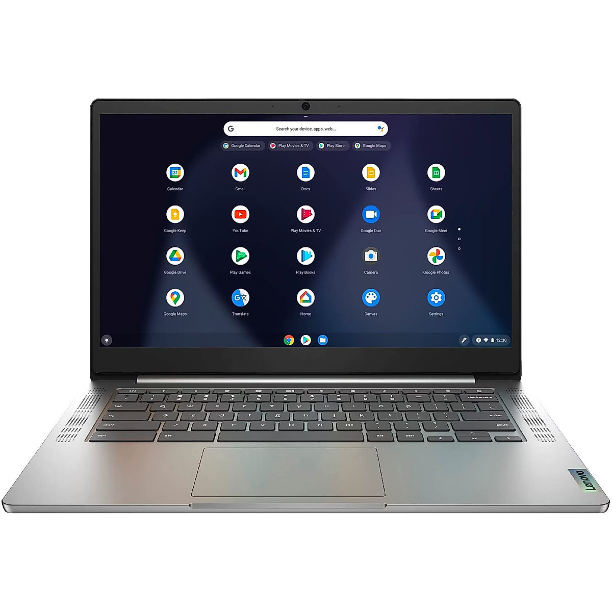 Lenovo Chromebook Touchscreen 14 inch FHD IPS Display, MediaTek MT8183 8Core Laptop Computer Business Student, Wi-Fi 5, Webcam, 10 Hours Battery, Chrome OS (4GB LPDDR4X RAM | 64GB eMMC+32G SD Card)
