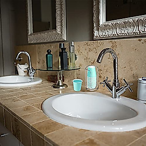 50 Pack 3oz Paper Cups, Bathroom Cups Disposable,Moushwash Cups Small Snack Cups for Water, Juice,Candy Ideal for Party Bathroom and Office