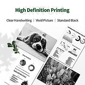 JINTUM TN760 Compatible Brother Toner Cartridge Replacement for Brother TN-760 TN730 TN-730 High Yield for MFC-l2710DW HL-L2390DW MFC-l2690DW MFC-l2717DW DCP-L2550DW MFC-L2750DW HL-L2395DW (4 Black)