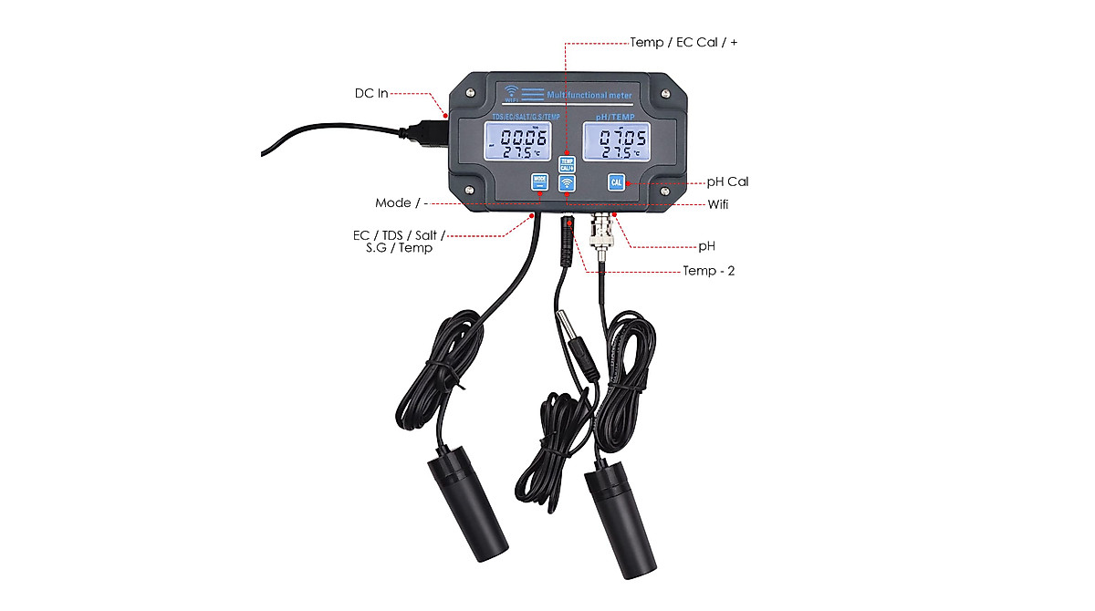 DANOPLUS Smart Water Tester: 24/7 Monitoring & Alerts