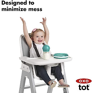 OXO Tot Transitions Straw Cup, 9 oz, Teal, Pack of 1