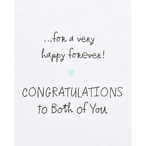American Greetings Bridal Shower Card (Happy Forever)