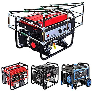 ZTTXL Generator Tent Running Cover, Ultra Heavy Duty Tarpaulin Enclosure, Outdoor Portable All-Weather Generator Rain Shelter for Most 3500w-12000w generators（The New）