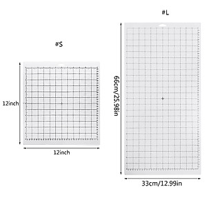 YANIYA Cutting Mat for Cricut, 12x12inch/12x24inch Standardgrip, Lightgrip, Stronggrip Mat, Non-Slip Cutting Mat Replacements, Green,12 By 24 Inches