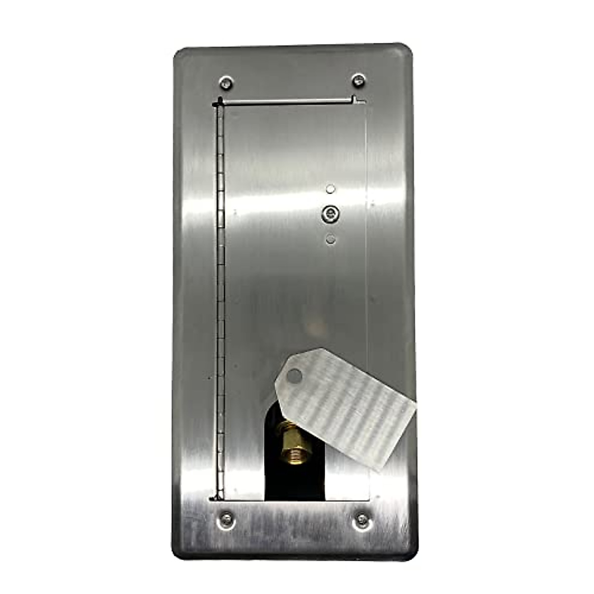 Burnaby Manufacturing Ltd Concrete Deck Versatile Gas Plug™, 2 PSI, 3/4" NPT Inlet, 1/2" Quick Disconnect Outlet