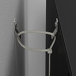 Bush Furniture Universal Small 2 Shelf Bookcase in Black - Set of 2